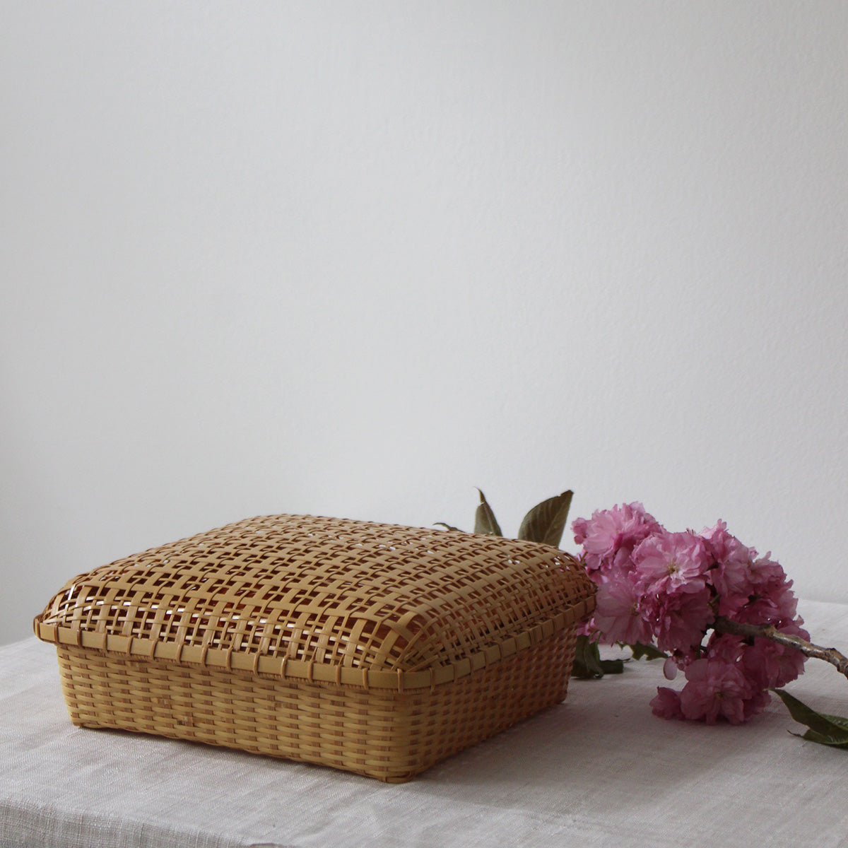 Japanese Woven Bamboo Box – Atelier Ikiwa
